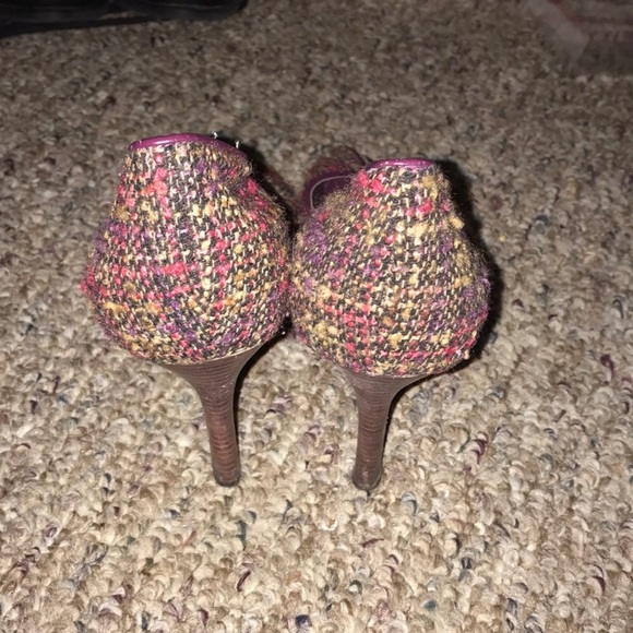 Steve Madden | Shoes | Steve Madden Flannel Womens Plaid Heel Shoe ...